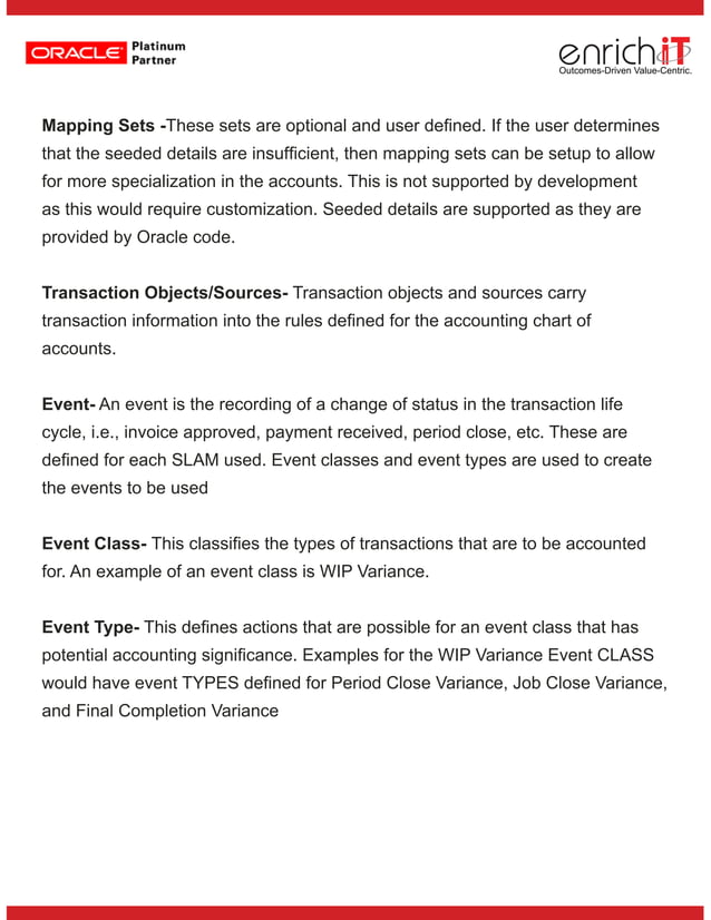 Oracle R12 Upgrade - Sub Ledger Accounting | PDF