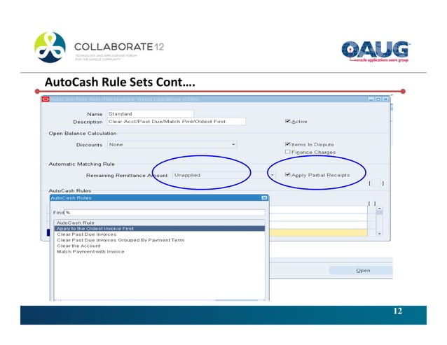 Efficiently handling Applications of Customer Receipts in Oracle ...
