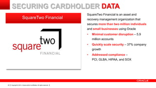 PCI DSS v 3.0 and Oracle Security Mapping | PPTX