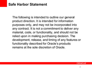 Oracle Social CRM Applications Strategy Overview And Roadmap | PPT