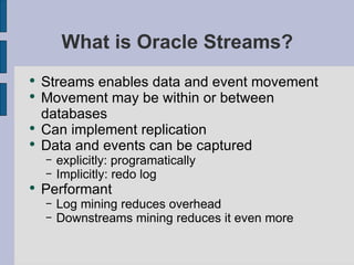 Oracle streams-step-by-step-ppt | PPT