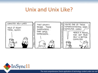 Oracle Systems _ Solaris and Oracle Enterprise Linux Oracle’s two OS ...
