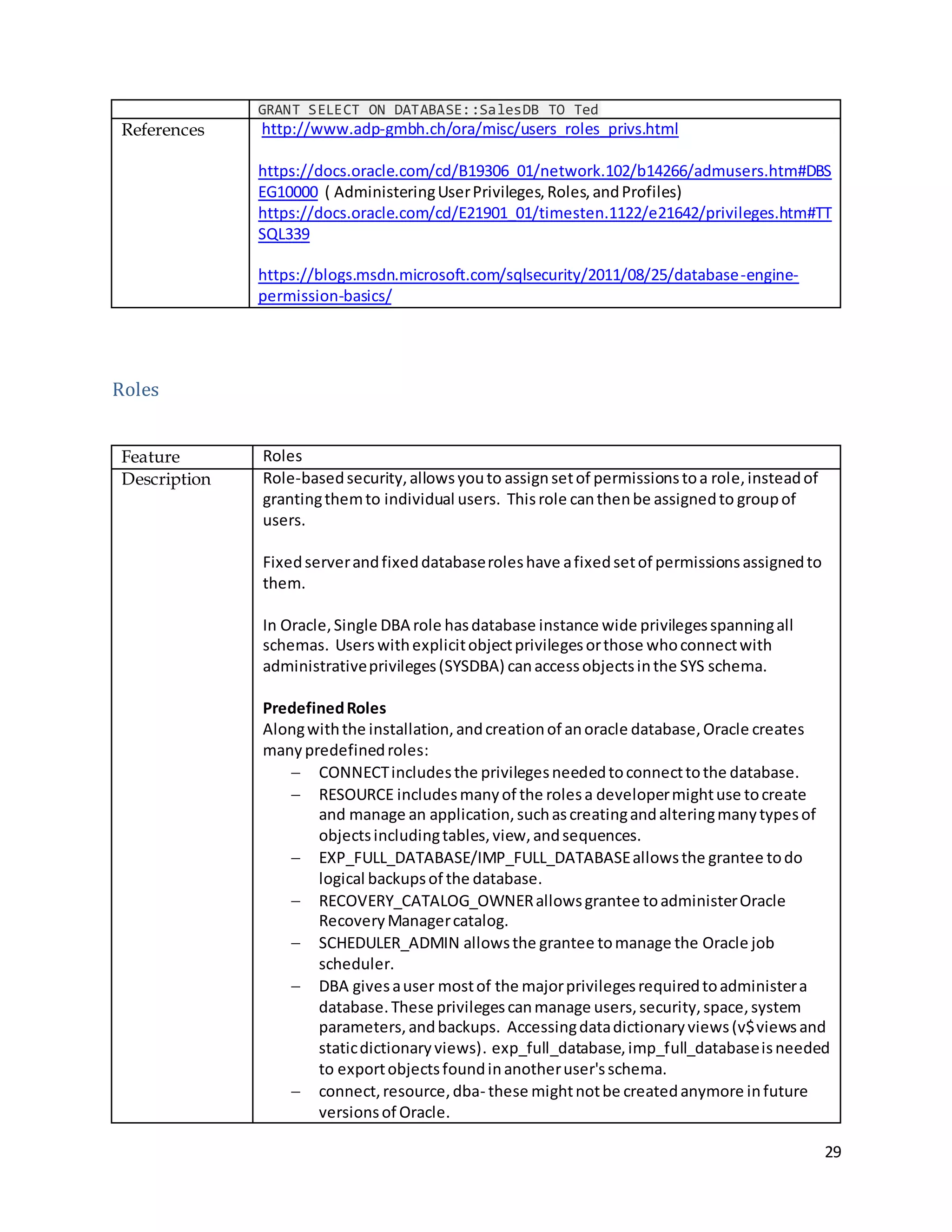 Oracle To Sql Server Migration Approach Docx Databases Computer