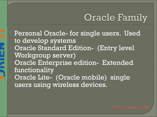 Oracle training-in-hyderabad | PPT