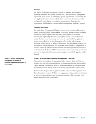 Oracle unified-method-069204 | PDF | Computer Software and Applications | Computing