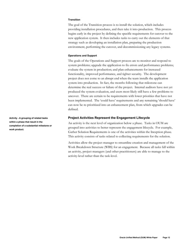 Oracle unified-method-069204 | PDF | Computer Software and Applications | Computing