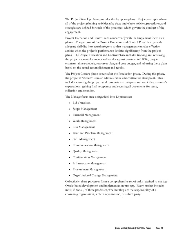 Oracle unified-method-069204 | PDF | Computer Software and Applications | Computing