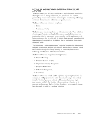 Oracle unified-method-069204 | PDF | Computer Software and Applications | Computing