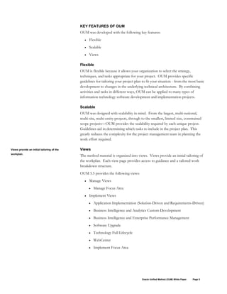 Oracle unified-method-069204 | PDF | Computer Software and Applications | Computing