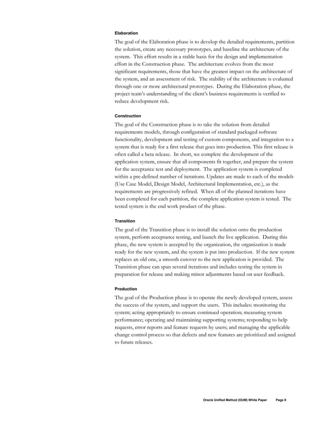 Oracle unified-method-069204 | PDF | Computer Software and Applications | Computing