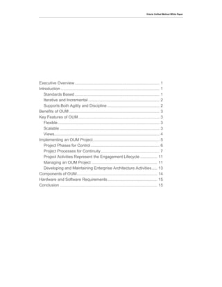 Oracle unified-method-069204 | PDF