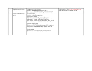 Oracle upgrade | PPT