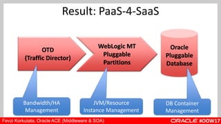 Oracle WebLogic Multitenancy, Partitions and Resource Sharing... How it works? | PDF
