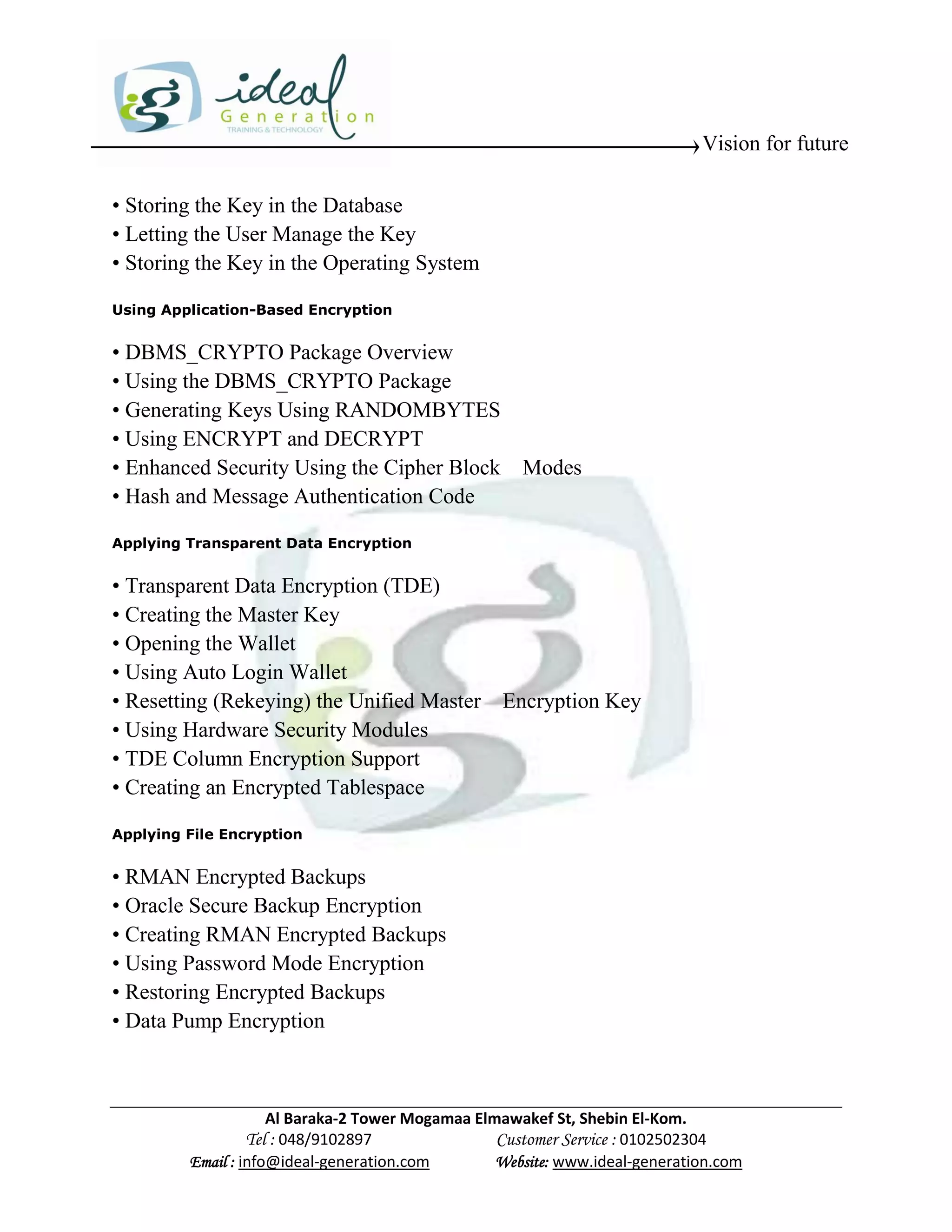 Oracle 11g database security | PDF Oracle 11g database security | PDF