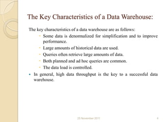 Oracle 11g data warehouse introdution | PPT
