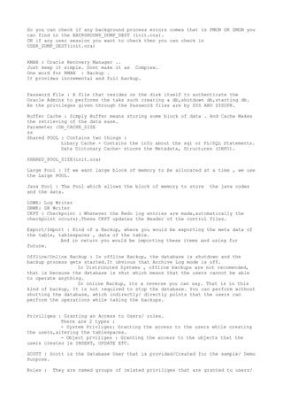 Oracle11g notes | PDF