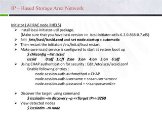 Oracle 11g R2 RAC implementation and concept | PPSX