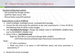 Oracle 11g R2 RAC implementation and concept | PPSX