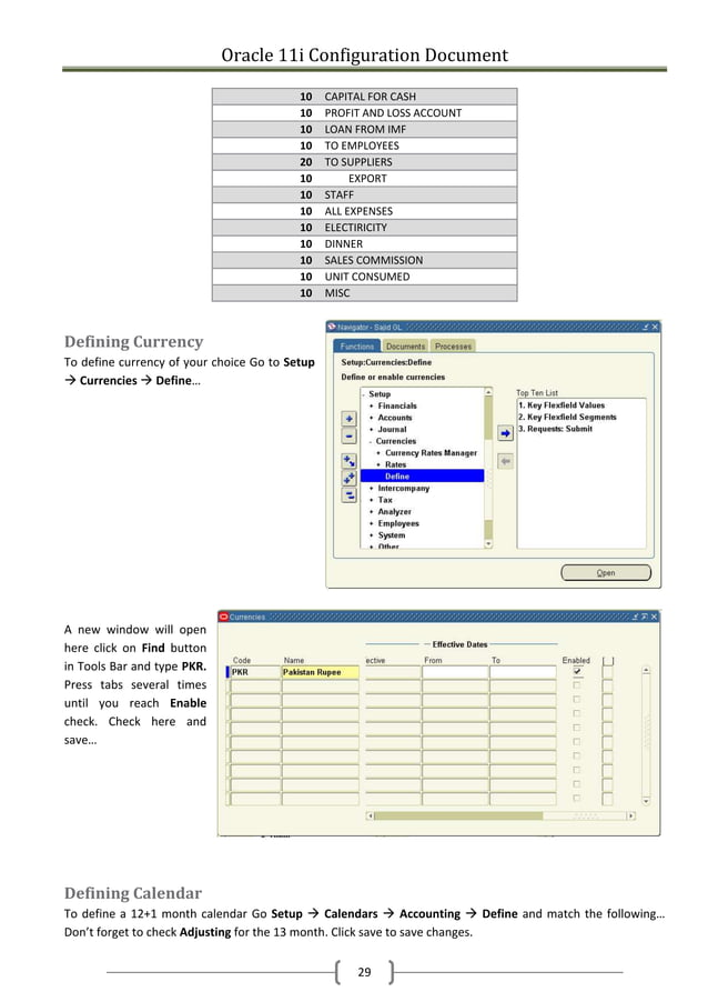 Oracle 11i Configuration Document | PDF | Computing | Technology & Computing