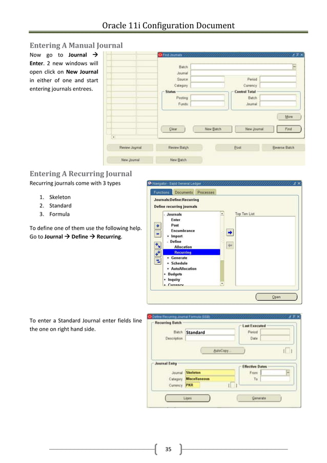 Oracle 11i Configuration Document | PDF | Computing | Technology & Computing