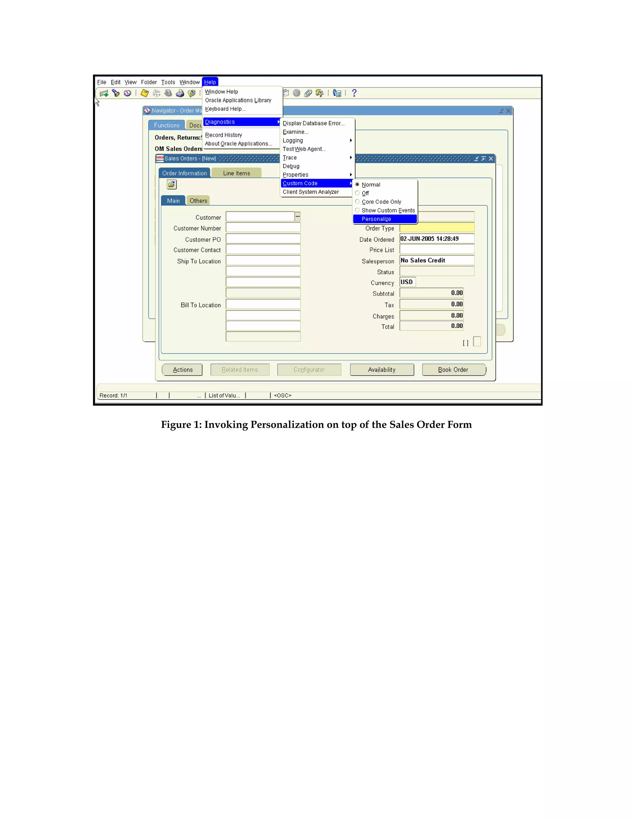 Oracle 11i forms personalization | PDF