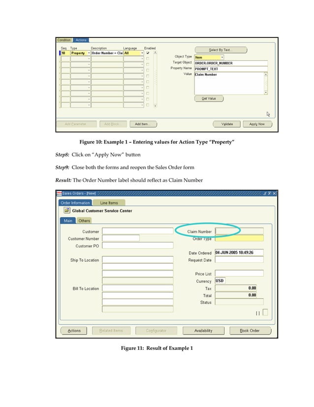 Oracle 11i forms personalization | PDF