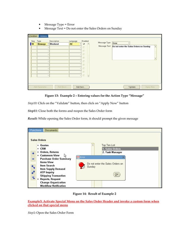 Oracle 11i forms personalization | PDF