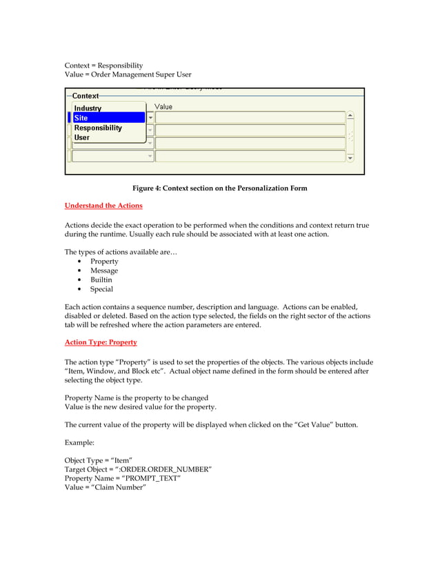 Oracle 11i forms personalization | PDF