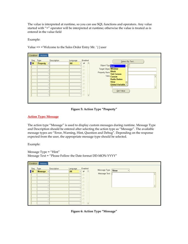 Oracle 11i forms personalization | PDF