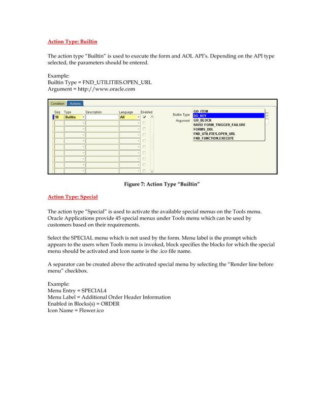 Oracle 11i forms personalization | PDF