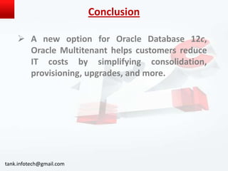 Oracle 12c | PPTX