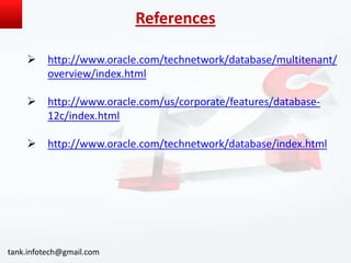 Oracle 12c | PPTX