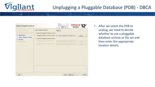 Oracle 12c - Multitenant Feature | PPTX | Databases | Computer Software and Applications