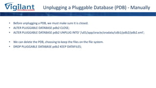 Oracle 12c - Multitenant Feature | PPTX