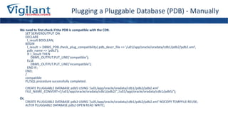 Oracle 12c - Multitenant Feature | PPTX