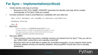 Oracle12c data guard farsync and whats new - Nassyam Basha | PDF | Databases | Computer Software ...