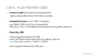 Oracle 12c PDB insights | PDF