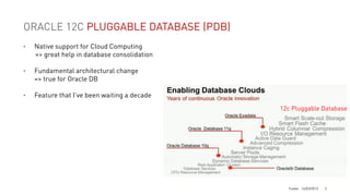 Oracle 12c PDB insights | PDF