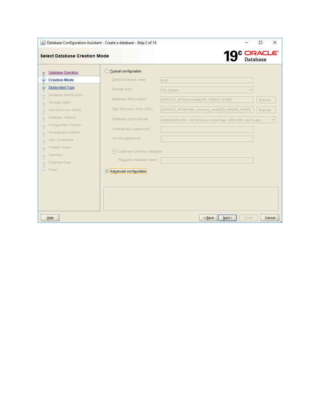Oracle Database 19c (19.3) Installation on Windows (Step-by-Step) | DOCX | Databases | Computer ...
