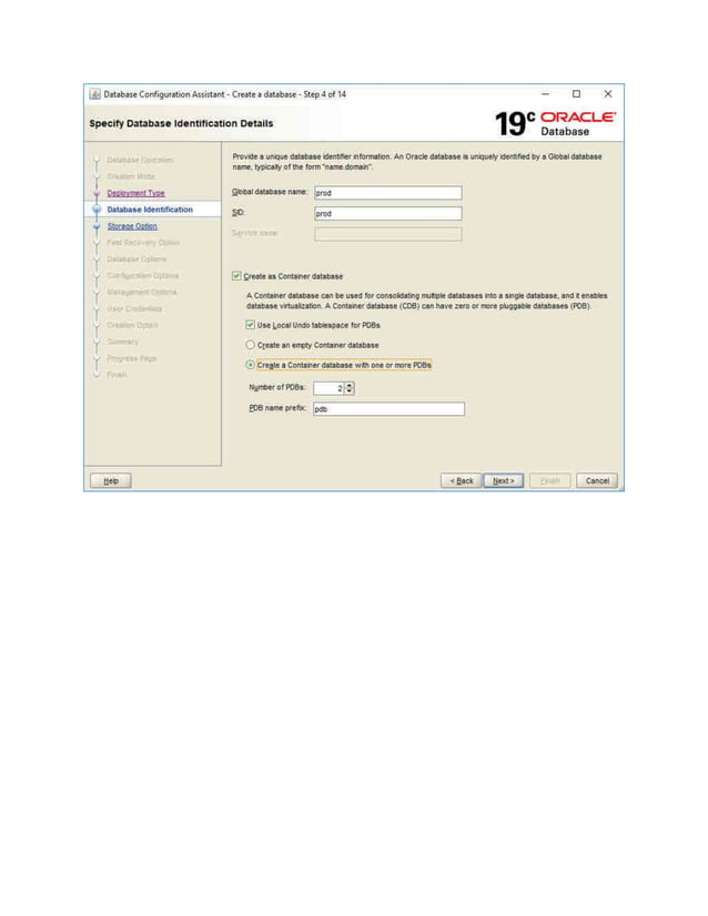 Oracle Database 19c (19.3) Installation on Windows (Step-by-Step) | DOCX | Databases | Computer ...