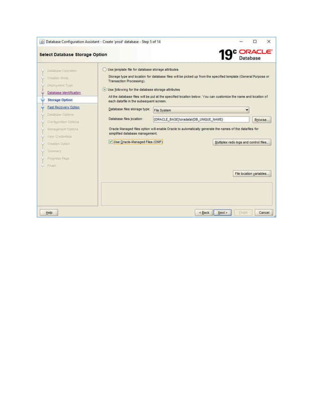 Oracle Database 19c (19.3) Installation on Windows (Step-by-Step) | DOCX | Databases | Computer ...