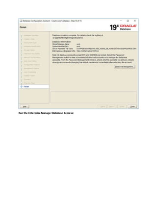 Oracle Database 19c (19.3) Installation on Windows (Step-by-Step) | DOCX