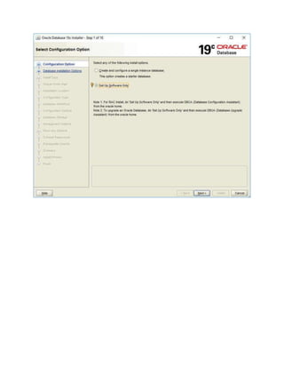 Oracle Database 19c (19.3) Installation on Windows (Step-by-Step) | DOCX