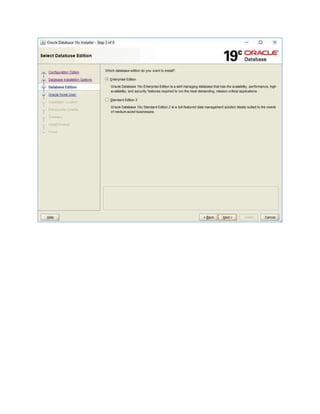 Oracle Database 19c (19.3) Installation on Windows (Step-by-Step) | DOCX