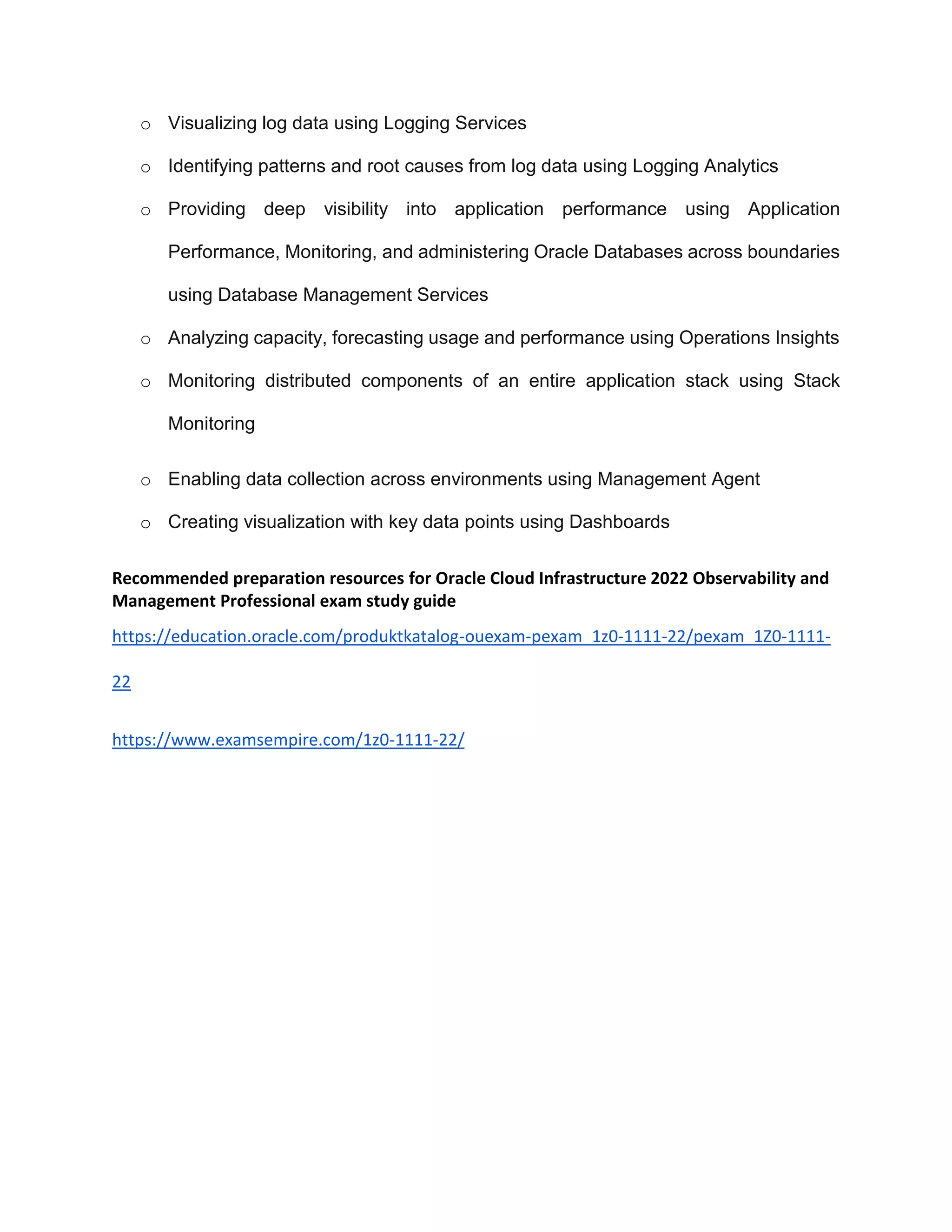 Oracle 1Z0-1111-22 Exam | DOCX