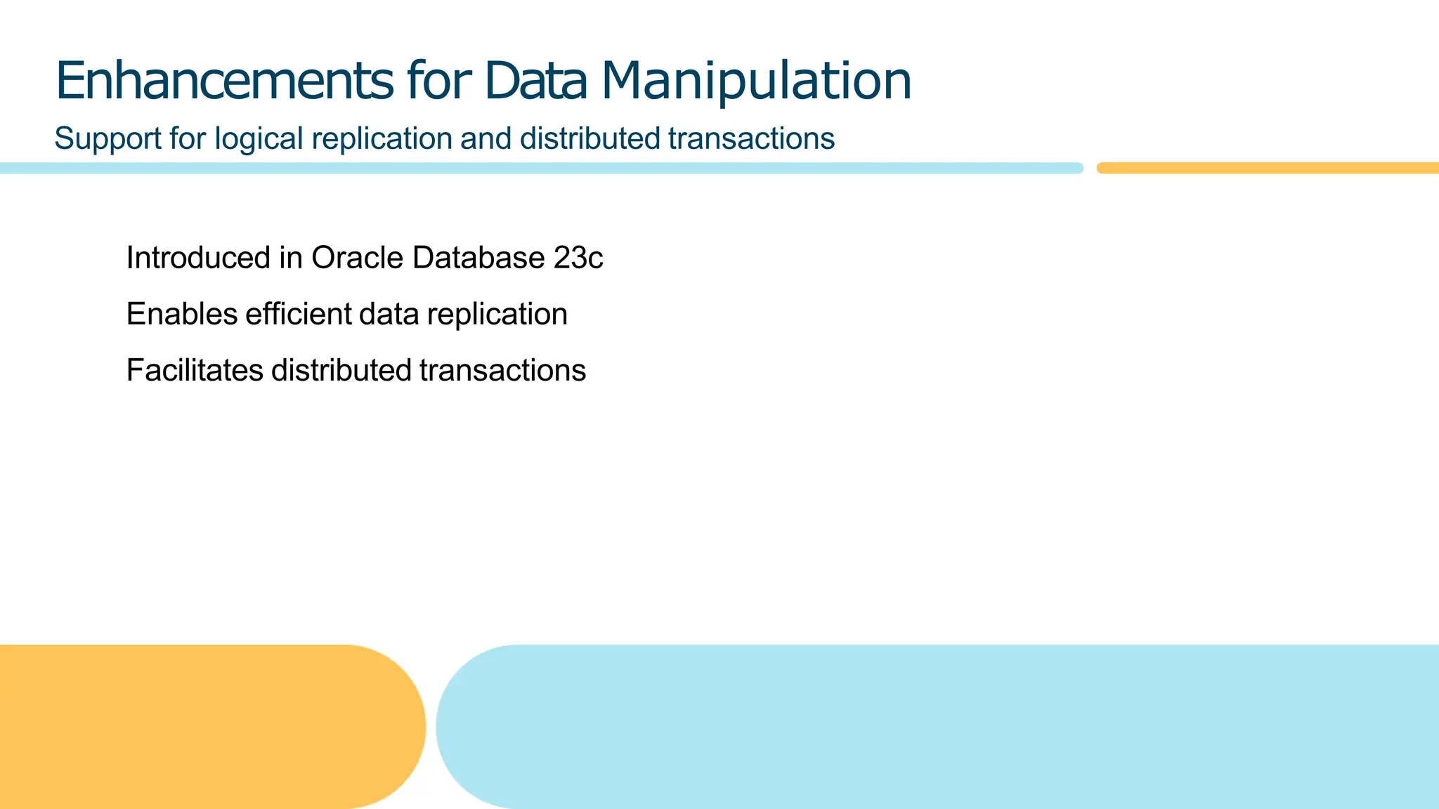 Oracle 23c New Features For Developer And Dba Pptx Databases