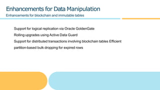 oracle 23c new features for developer and dba | PPTX