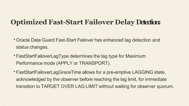Oracle 23c New Features For Dbas And Developerspptx Databases Computer Software And