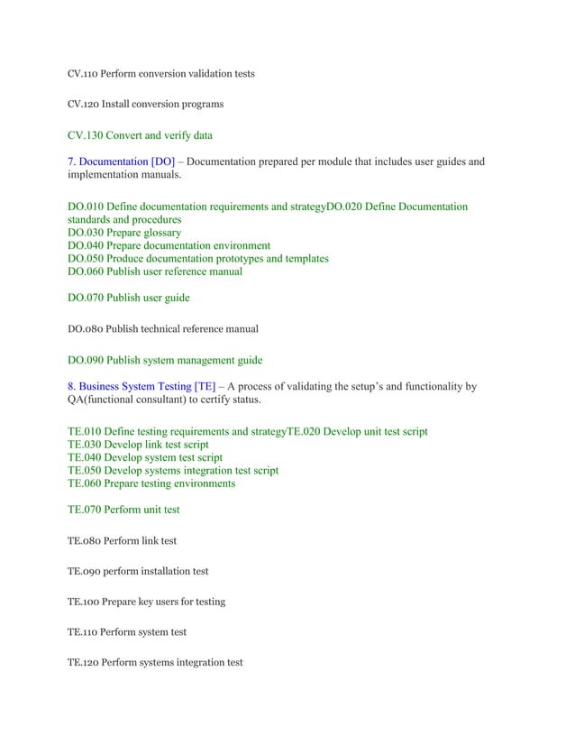 Oracle a.i.m. methodology | PDF