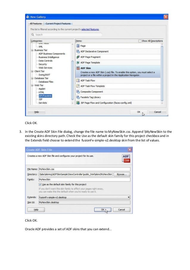 Oracle Adf 11g Skinning Tutorial